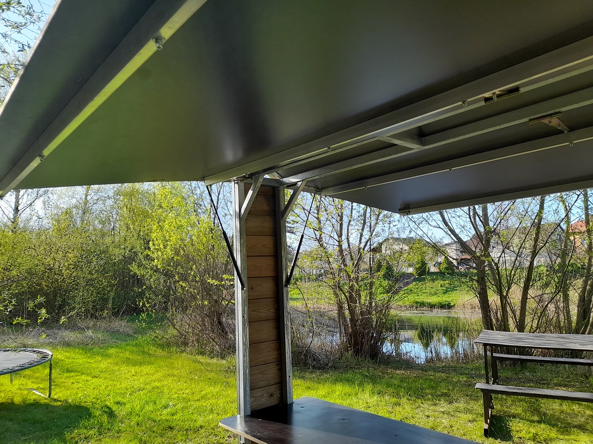 POP UP FAST SET UP GAZEBO – Pop-up solar